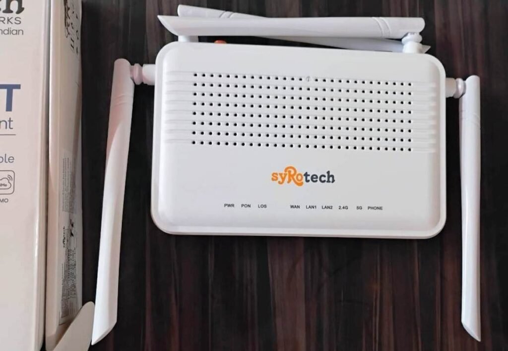 Syrotech SY-GPON-2010-WADONT – Dual Band XPON ONT: - Bharatftth