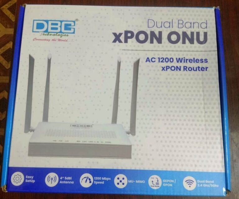 DUAL BAND DBC 1200 Mbps Router - Bharatftth